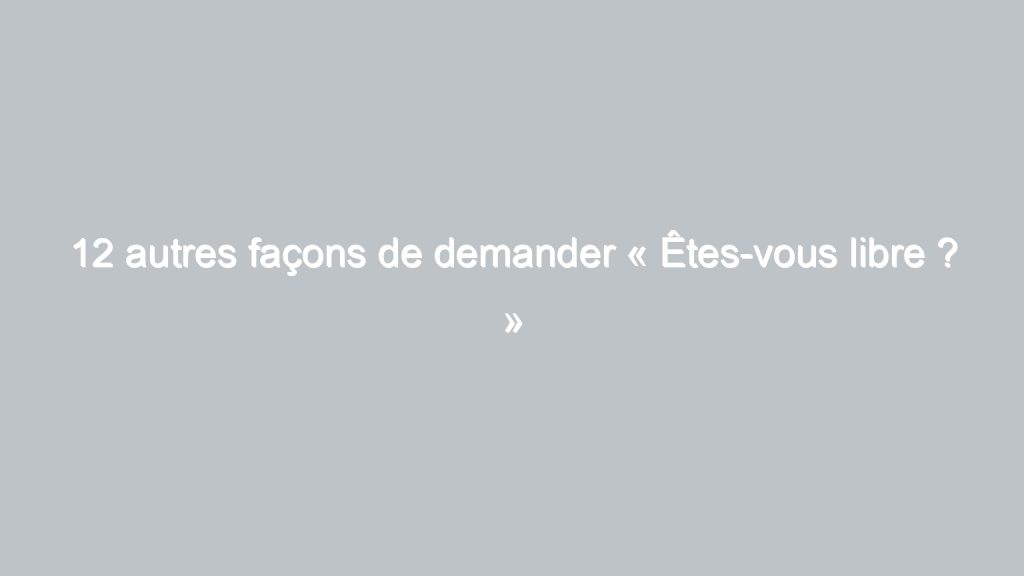 15 autres façons de dire « aller de l’avant