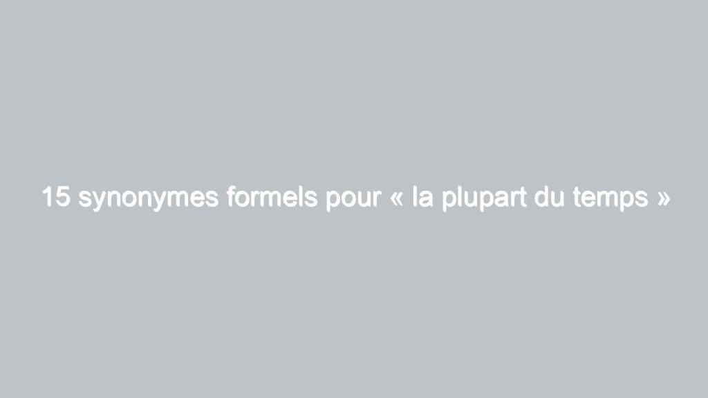 15 synonymes de «Discussion»